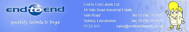 End to End Labels Ltd - Spilsby, Lincolnshire