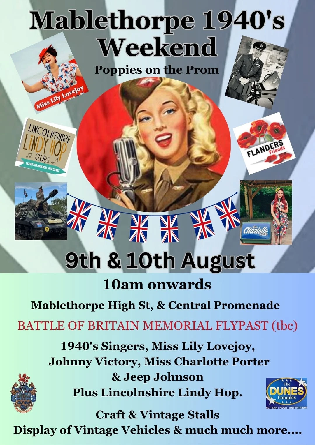 Poppies on the Prom (Mablethorpe 1940’s Weekend) – Day 2 - Mablethorpe ...