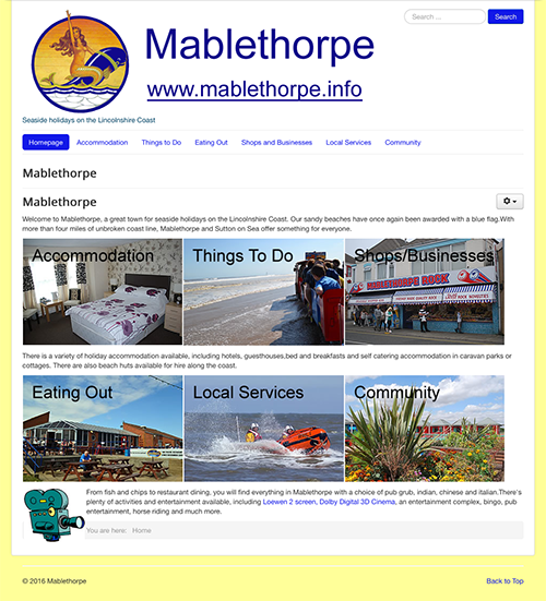 Discover the History of Mablethorpe's Community Website