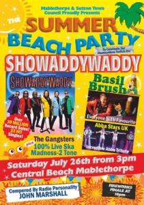 Mablethorpe’s Summer Beach Party 2025 - Mablethorpe, Lincolnshire