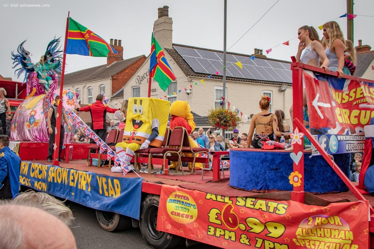 Sutton on Sea Carnival 2019 - Sutton on Sea, Lincolnshire
