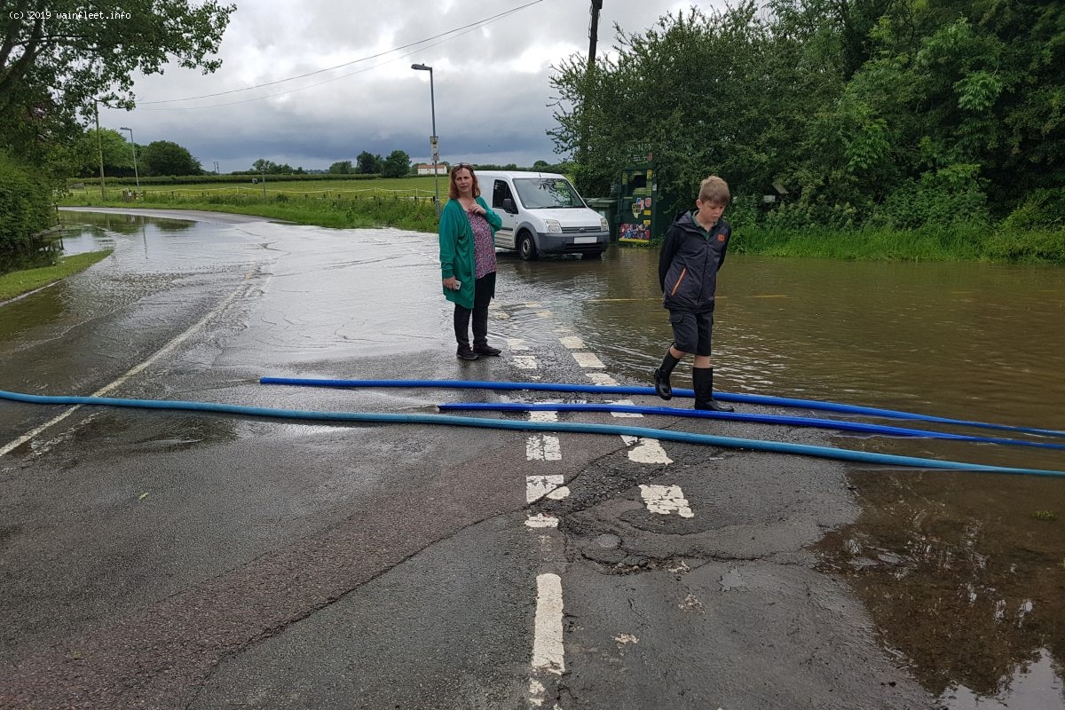 Wainfleet 2019 Floods and Relief Effort - Wainfleet, Lincolnshire