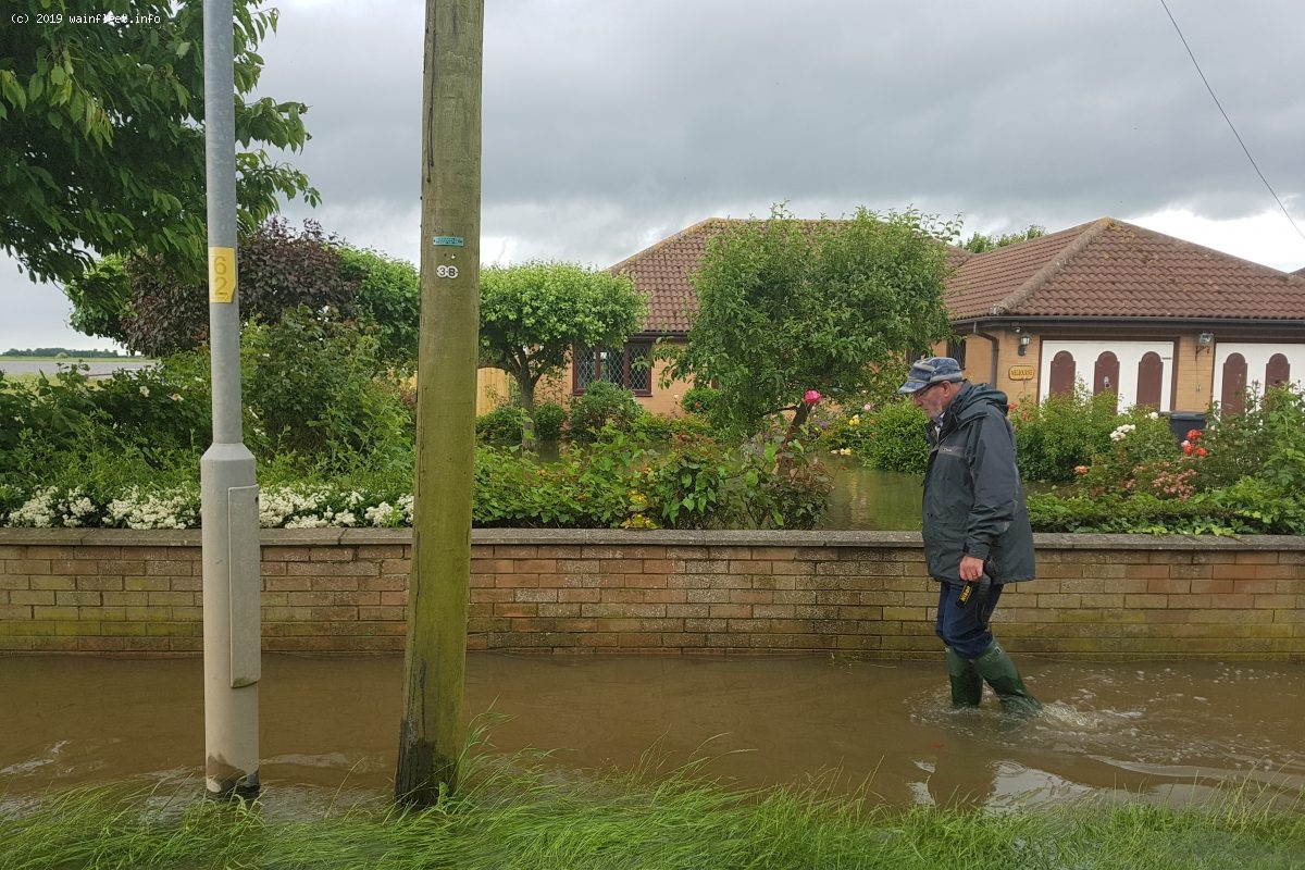 Wainfleet 2019 Floods and Relief Effort - Wainfleet, Lincolnshire